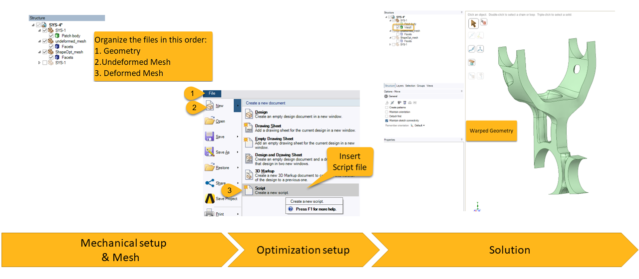 Ansys Structural Optimization Back To Cad Subd Workshop